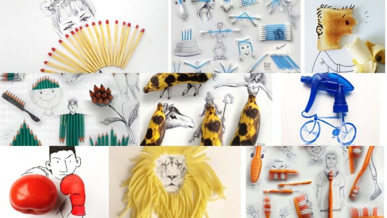 Cómo convertir objetos cotidianos en obras de arte con materiales ...